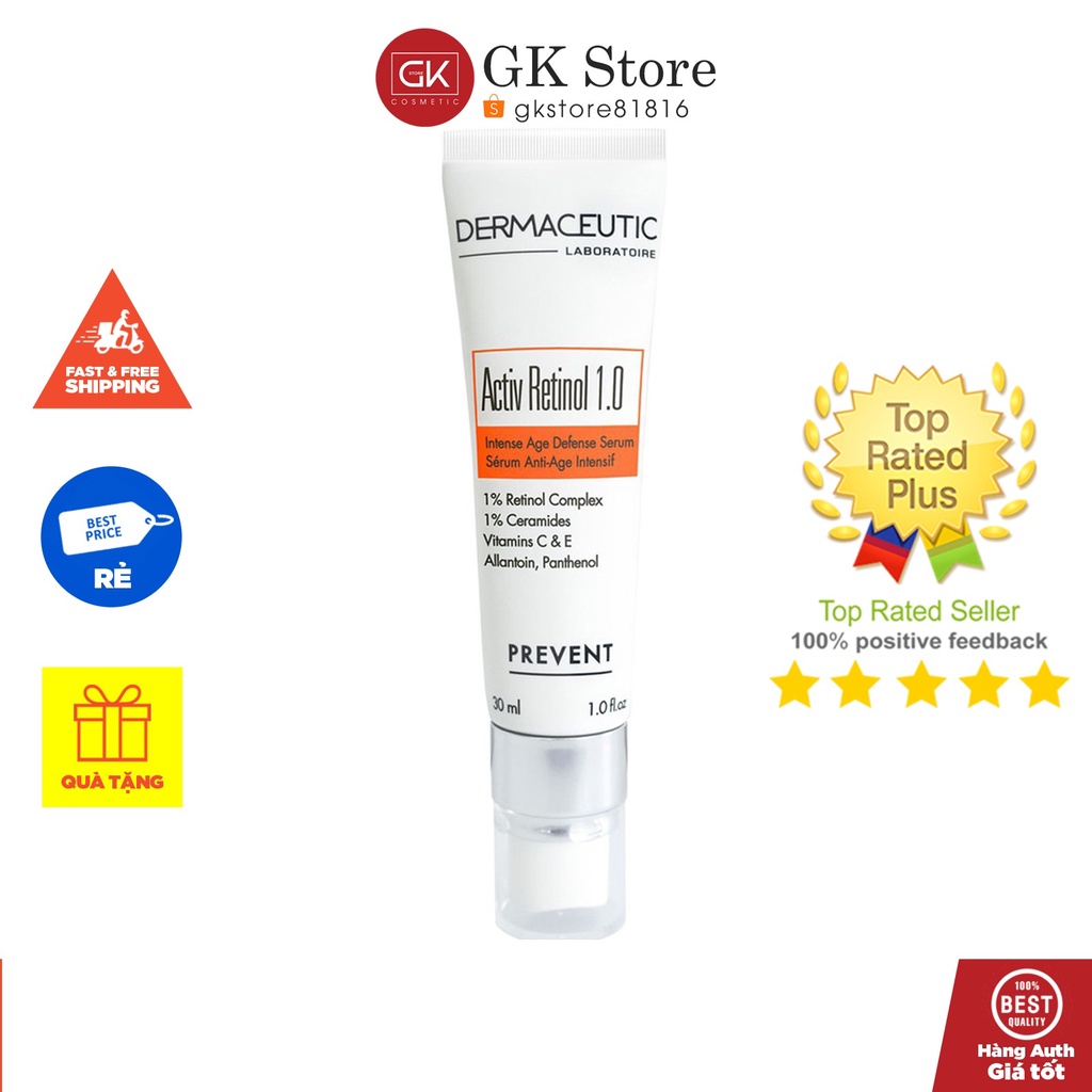 Dermaceutic Active Retinol 1% - Powerful Anti-Aging Skin Texture ...