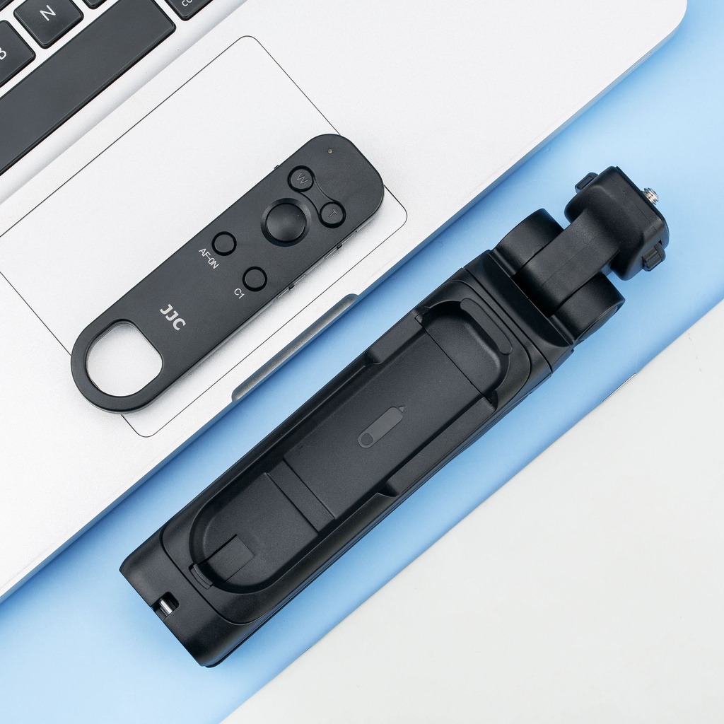 JJC TP-S1 Mini Tripod Grip with Bluetooth Wireless Remote Control for Sony Camera ZV-1 ZV1 ZV ...