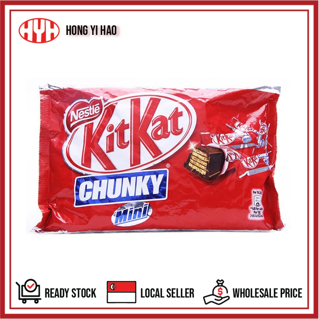 Kit Kat Chunky Mini (250g) | Shopee Singapore