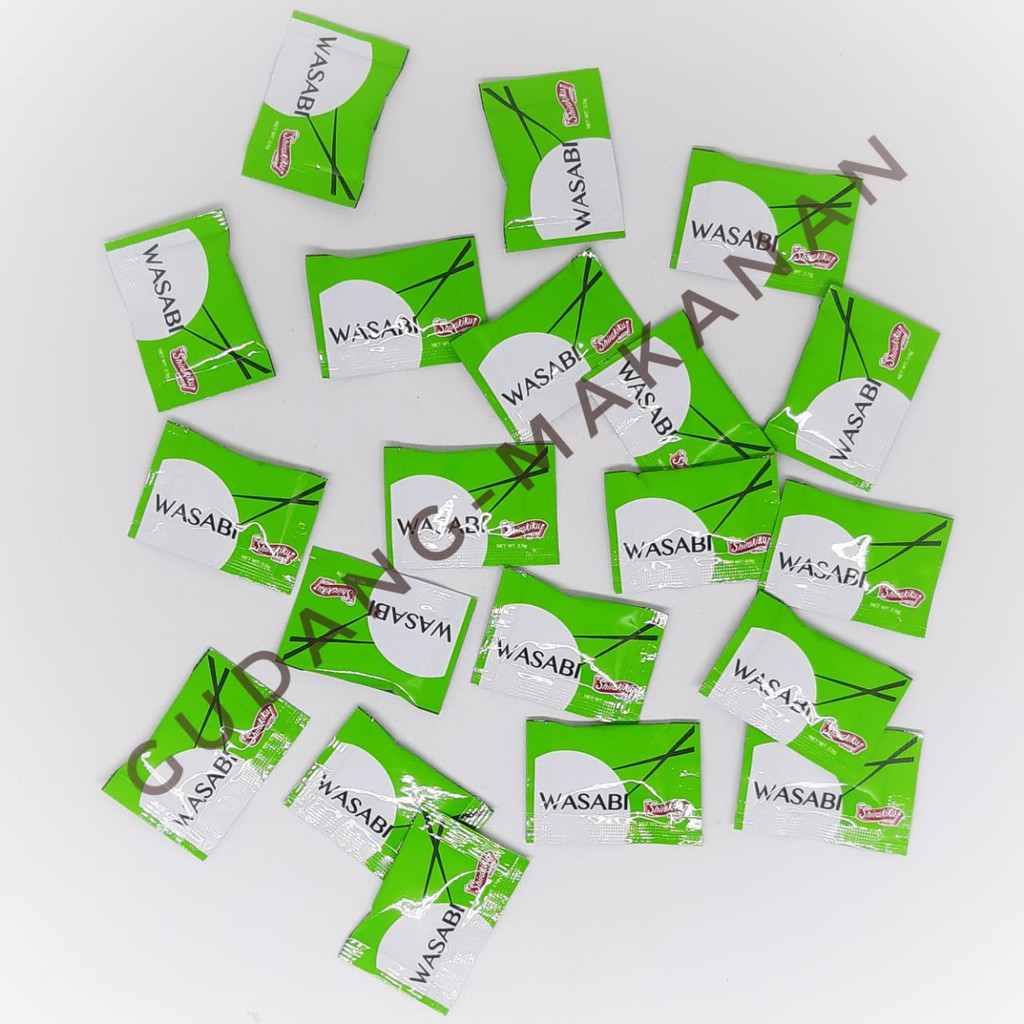 Shirakiku Wasabi Paste Neri Wasabi / Wasabi Sachet (100pcs) | Shopee ...