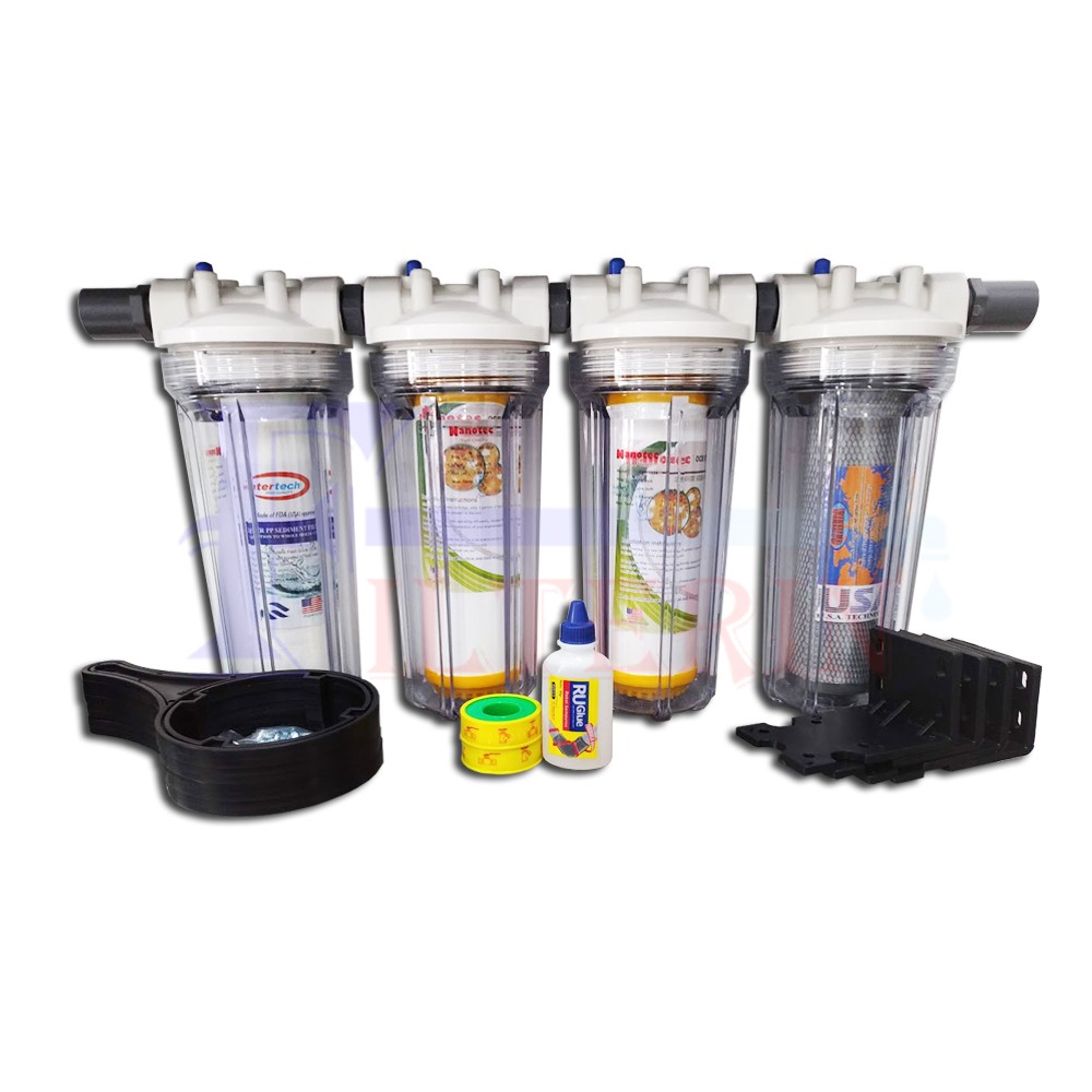 Quad Filter Package Ready-to-Use Water Filter/ (Resin) | Shopee Singapore