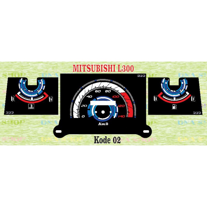 Mitsubishi L300 Speedometer Board Panel | Shopee Singapore