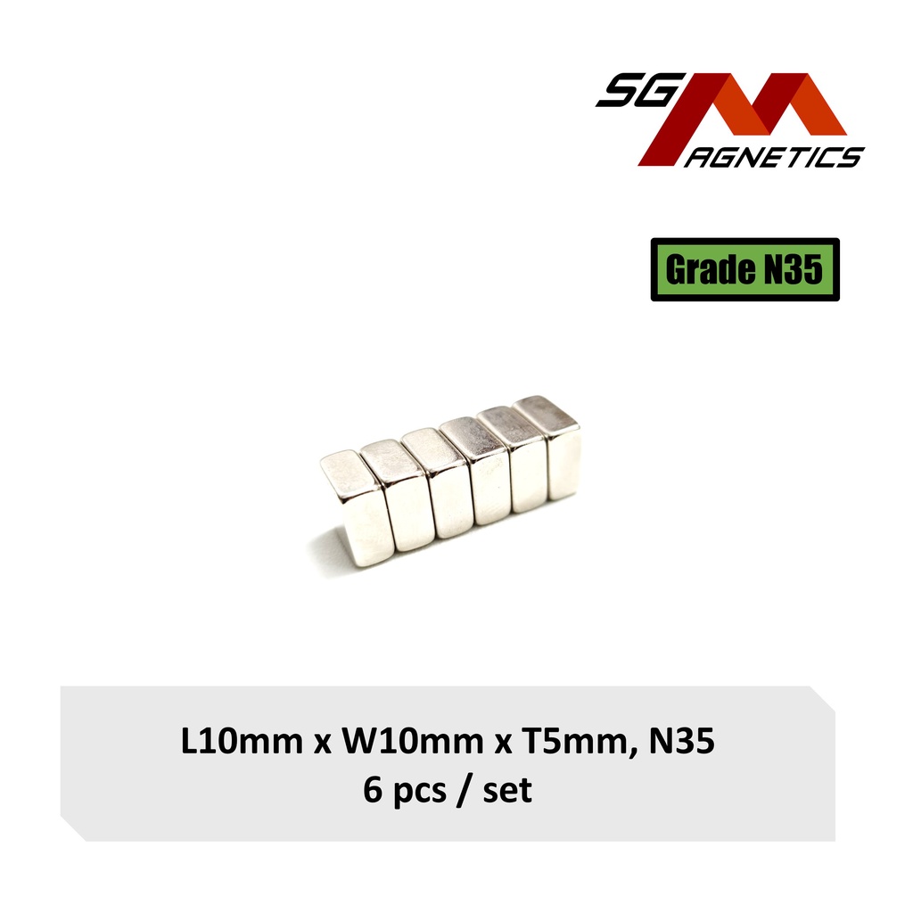 N50 N52 Neodymium Rectangle Grades N35 Grade N50 N52 Strong Small Big ...