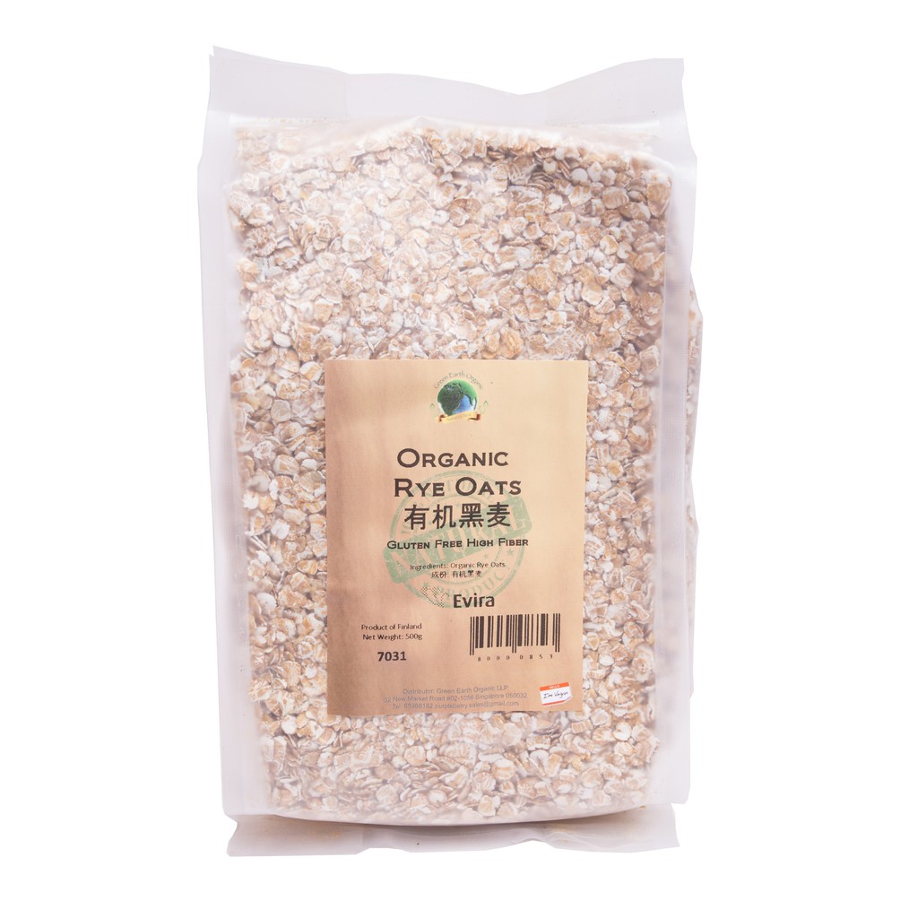 Organic Rye Oats 2x500g | Shopee Singapore