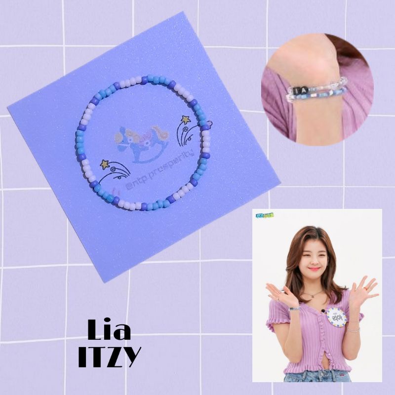 Korean idol bracelet/kpop idol bracelet (Lia Itzy) | Shopee Singapore
