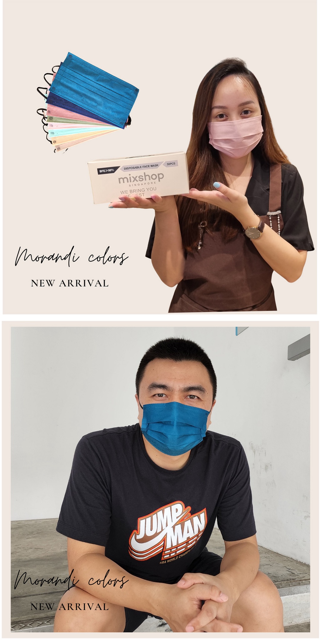 mixshop 3PLY disposable Medical mask & face mask for Adults and Kids ...