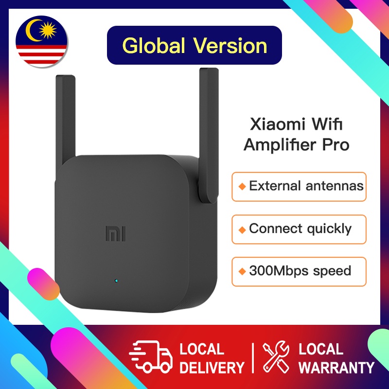 Xiaomi WiFi Pro 300M 2.4G WiFi Extender Repeater Pro Amplifier With 2 ...