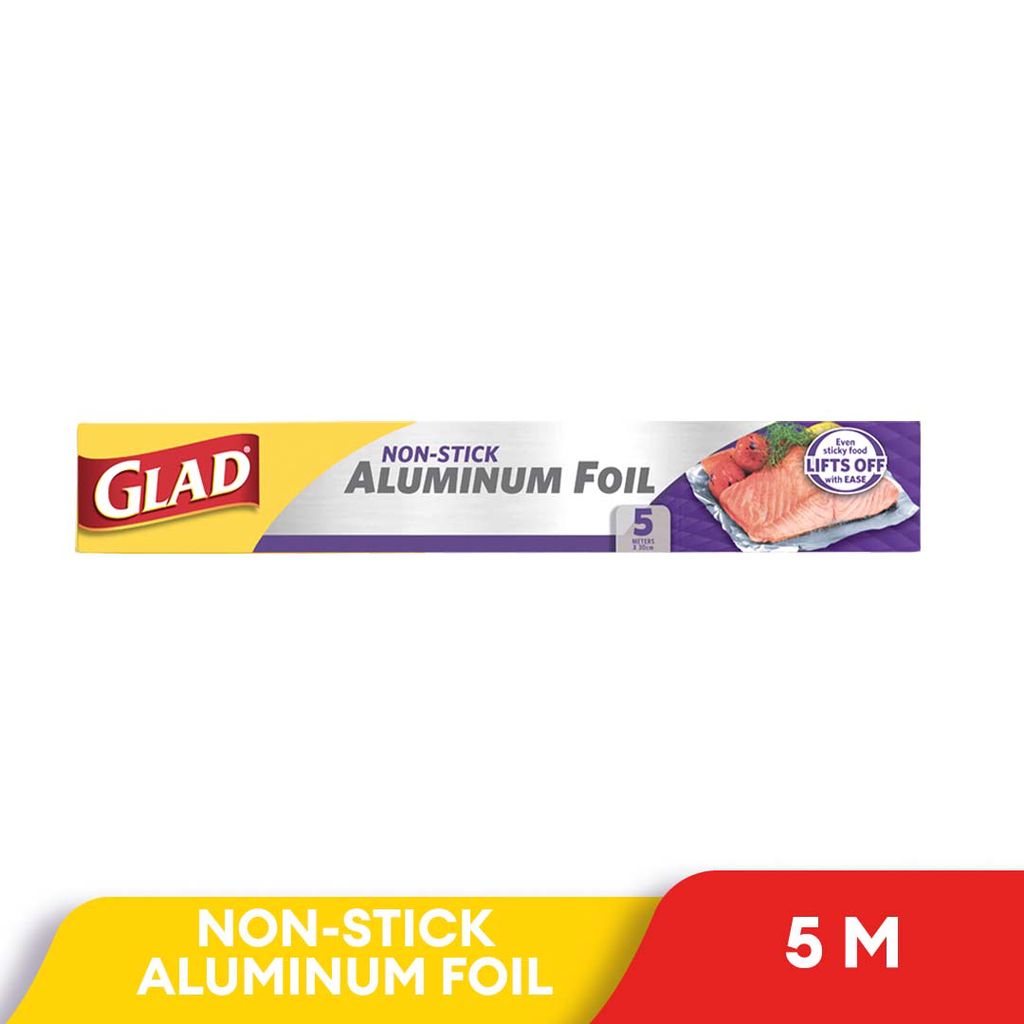 Glad Non-Stick Aluminium Foil (5m) | Shopee Singapore