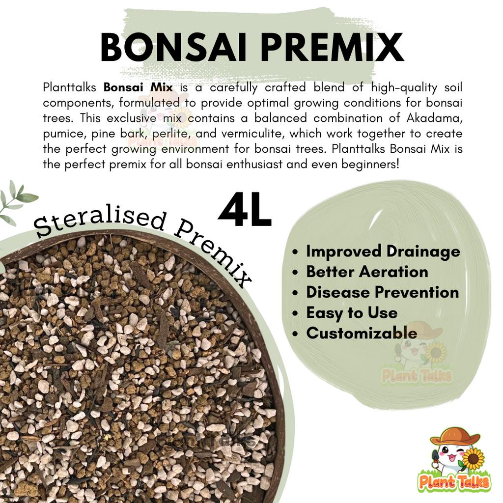 Plant Talks Bonsai Premix for All Bonsai Tree Premium Premix Series ...