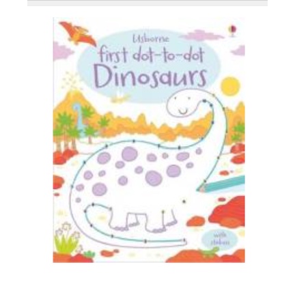 Usborne Dot-to-Dot + Sticker Book | Shopee Singapore
