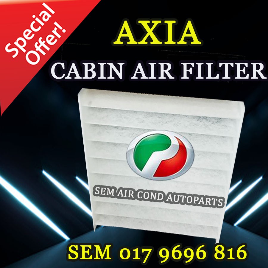 PERODUA AXIA CABIN AIR FILTER (CAR AIRCOND SYSTEM) | Shopee Singapore