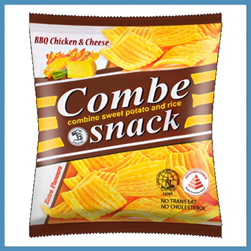 Combe Snack TOMATO CHILI / BBQ CHICKEN & CHEESE(20g) SNACK 10pack ...
