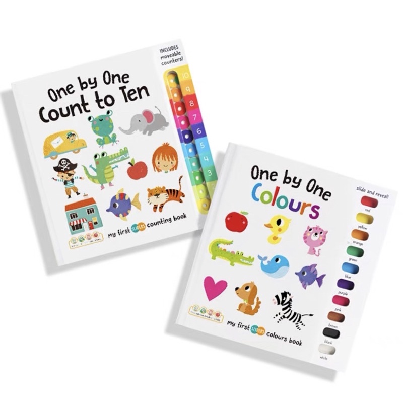 My First Sliders Colours and Counting Books (Board Book) | Shopee Singapore