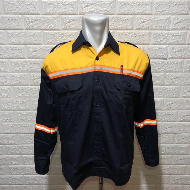 Safety Uniform Combination Of Work Uniform Combination Of Men's Work ...