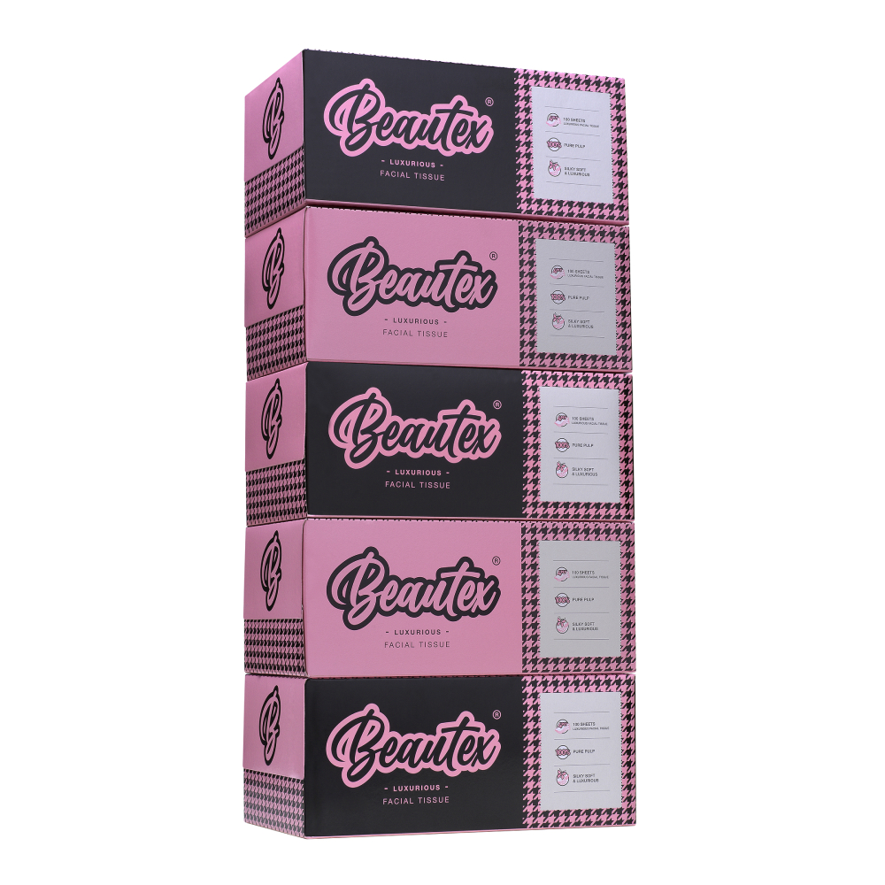 Beautex 4Ply Box Tissue 5 X 100S | Shopee Singapore