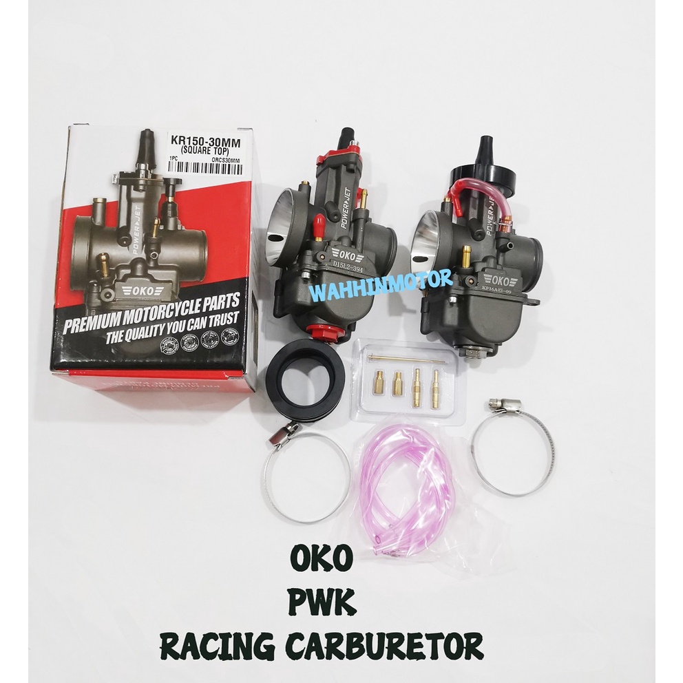 [ OKO ] UNIVERSAL KR150 PWK POWER JET RACING CARBURETOR CARB 28MM 30MM ...