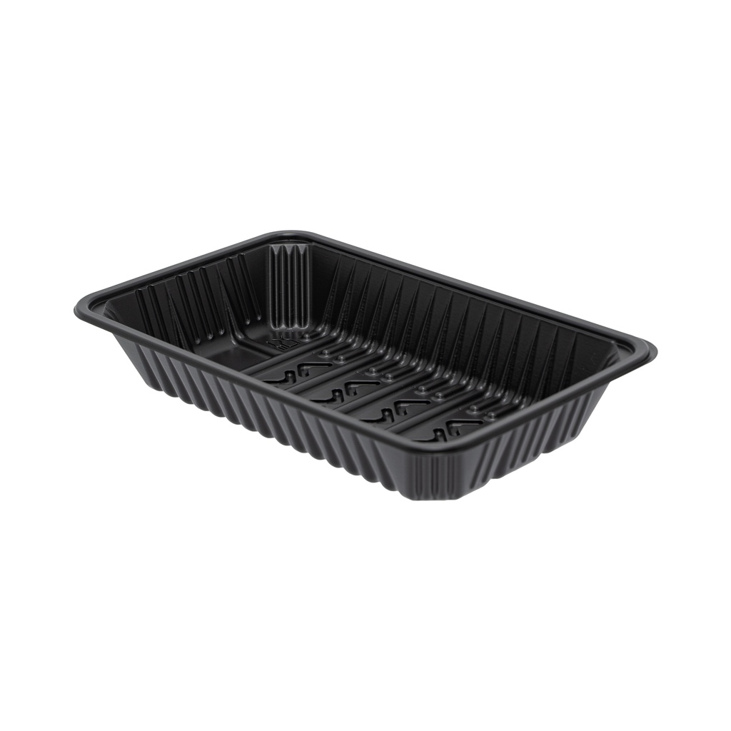 TP3BPP TPP Plastic Tray / Open Tray / Disposable Tray PP - (Black) [100 ...