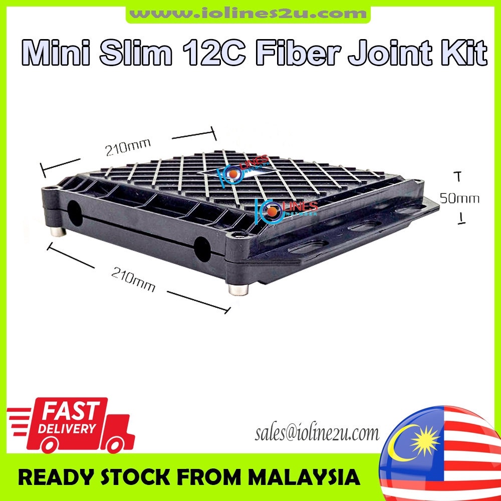 Mini Square 12 core Outdoor Fiber optic Splicing Box Enclosure Joint ...