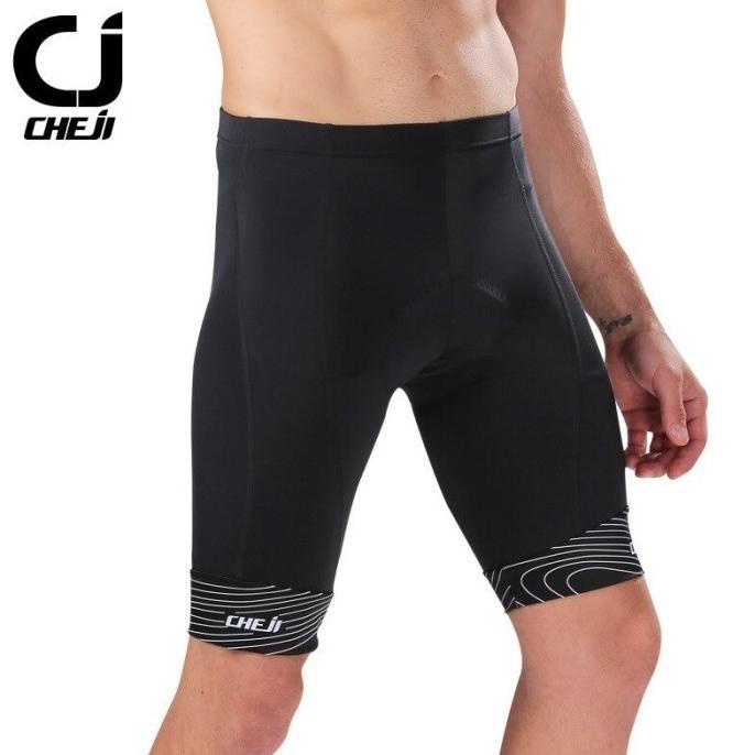 Cheji Original Premium Bicycle Pants - Black Cycling Short Cheji Ori ...