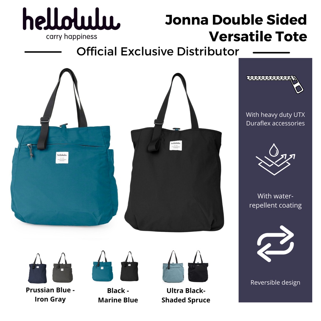 Hellolulu Jonna Double Sided Versatile Tote | Shopee Singapore