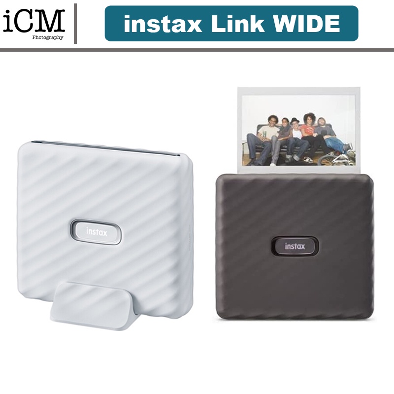 Fujifilm Instax Wide Link Printer Bluetooth Remote Mobile Printer ...