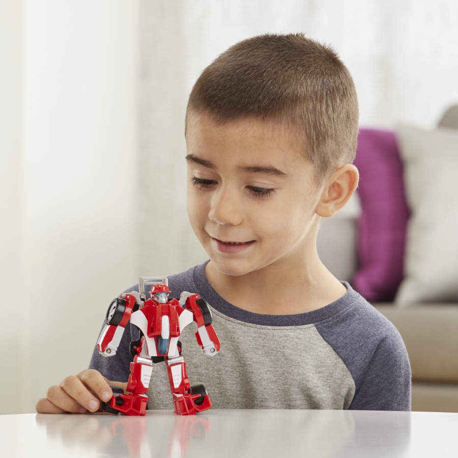 Transformers Rescue Bots Academy Heatwave Converting Toy, 4.5-Inch ...