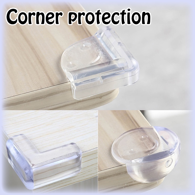 1Pcs L-shaped Transparent Baby Corner Guard | Child Edge Protector ...