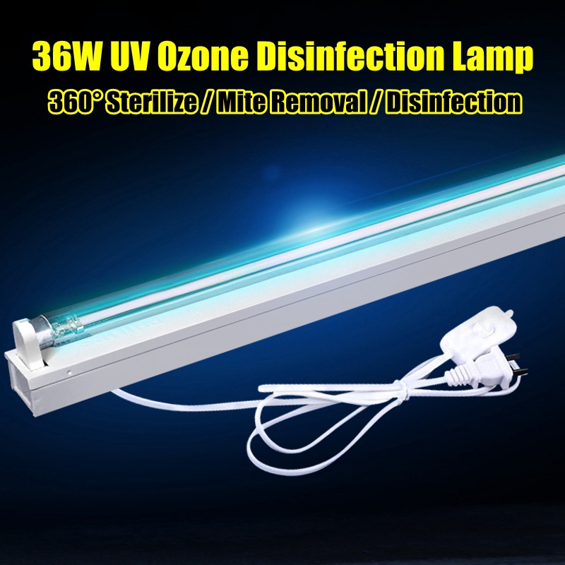 36W Violet Wavelength Fluorescent Agent Detection UV Lamp 395NM Ozone ...