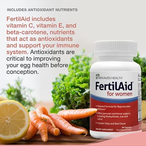 ⚡️🇸🇬 SG SELLER FertilAid for women Natural Female Fertility Vitamin ...