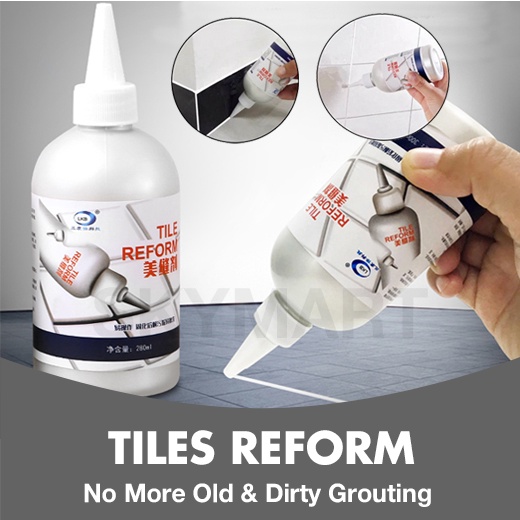 Tile Reform Cleaner Grout Line Grout Cleaner 150ml | Shopee Singapore