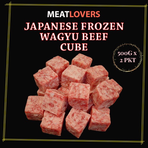 [MEATLOVERS] Japanese Frozen Wagyu Minced Beef Cube 1kg | Shopee Singapore