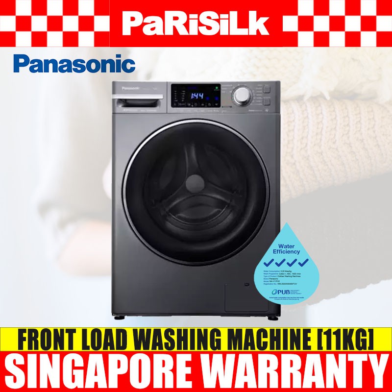 Panasonic NA-V11FX2LSG Front Load Washing Machine (11KG) | Shopee Singapore