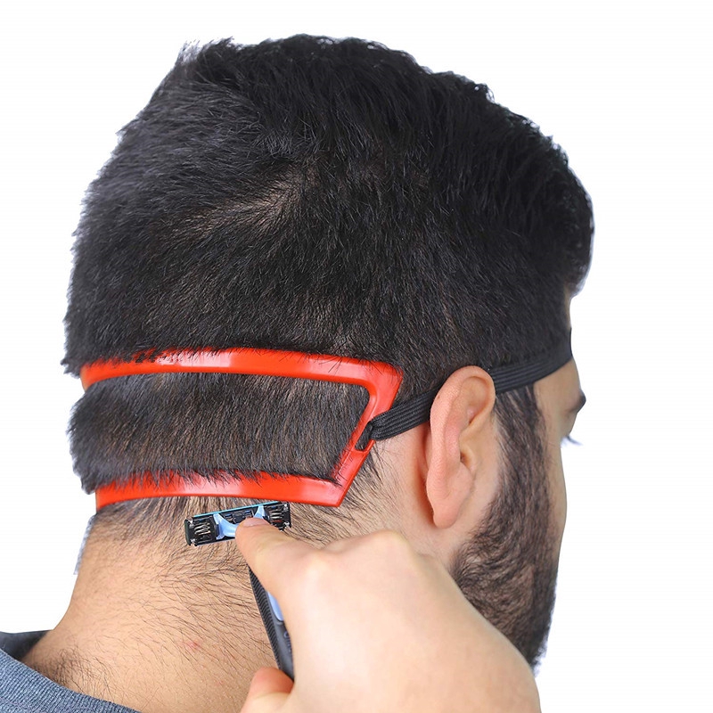 Hairline Shaping Neckline Shaving Template Guide / Neck Hair Shaving ...