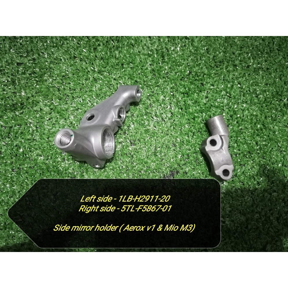 Lever Holder & side mirror holder ( Fit for Yamaha Aerox V1 & Mio i 125 m3 ) | Shopee Singapore
