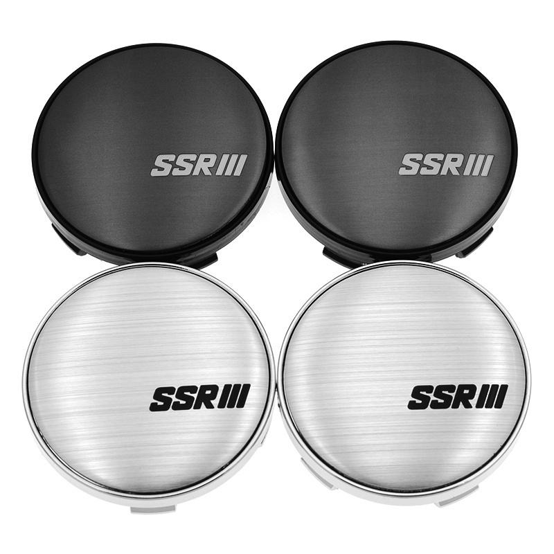 CarDIY 4pcs 60mm SSR Wheel Center Cap ssr Rim Hub Caps Cover Type-C RS ...