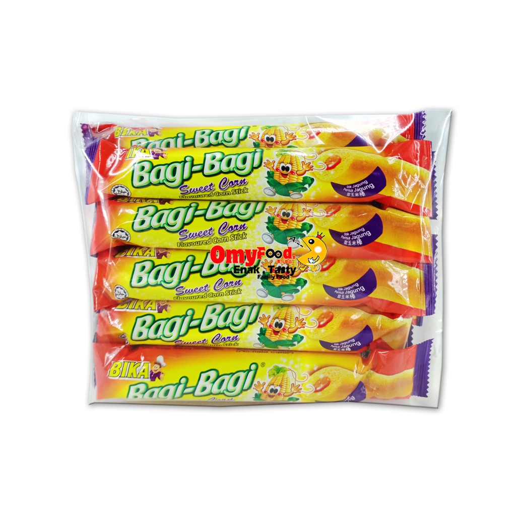 8pcs Bika Bagi-Bagi Pika Corn Stick, Big D, Bing Bing [Chocolate ...