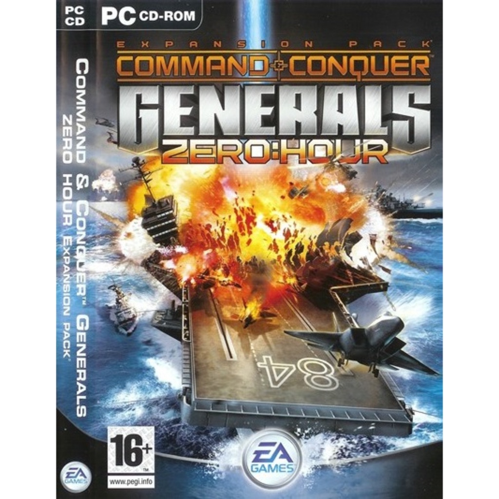 Command and Conquer Generals - Zero Hour PC GAME DVD | Shopee Singapore