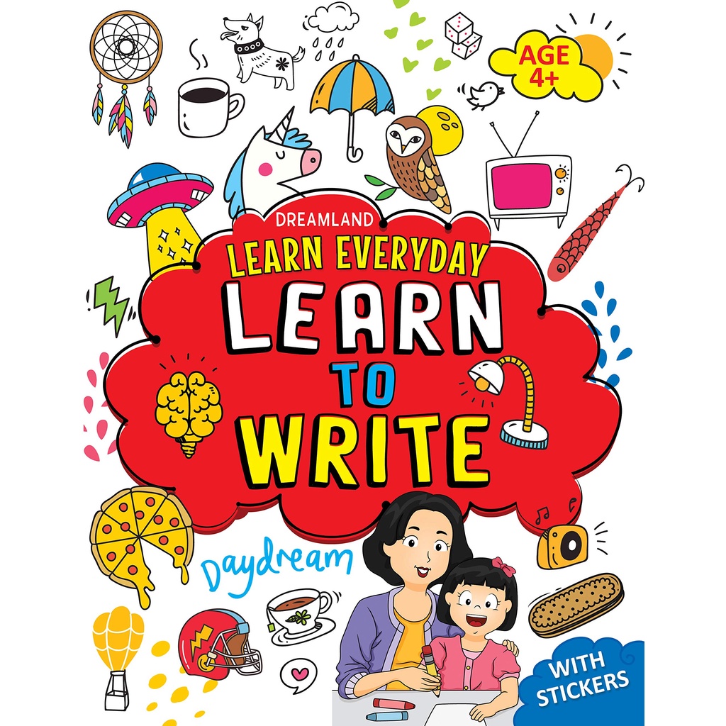English book/Activity Book/Learn Everyday –Learn To Write’ covers ...
