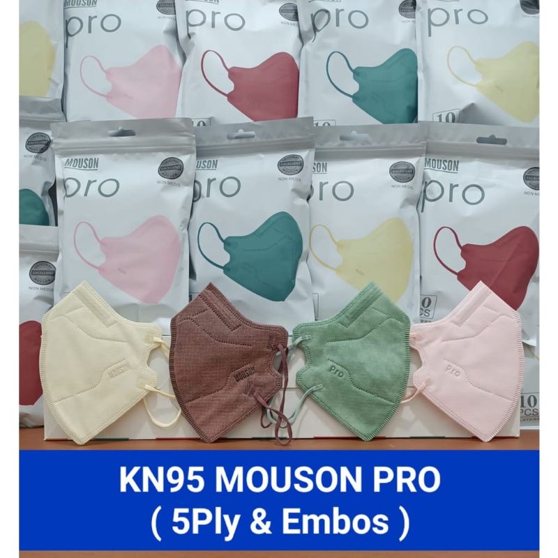 Kn95 Pro Mask 5ply 10pcs | Shopee Singapore