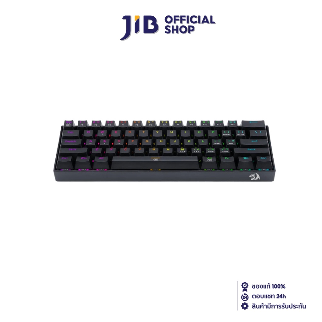 KEYBOARD (KEYBOARD) REDRAGON DRAGONBORN K630 RGB (BLUE SWITCH-EN/TH ...