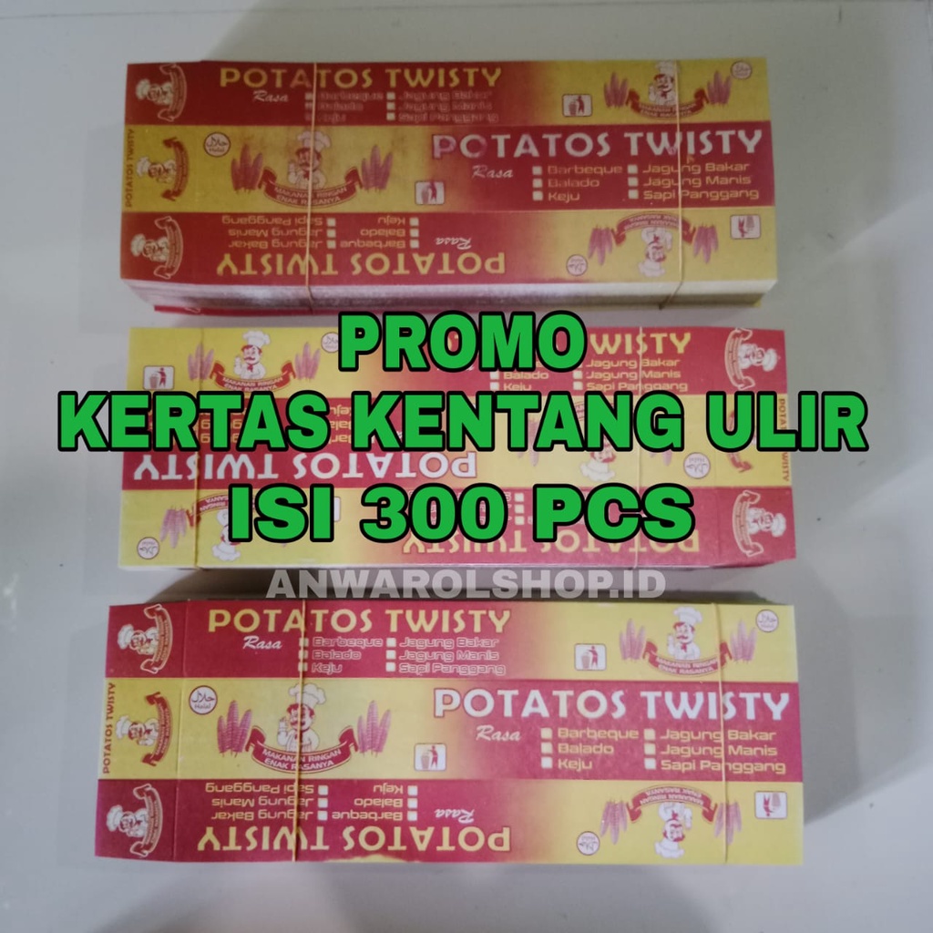 Potato Threaded Paper Fill 300 Pcs / Potato Thread Packaging Savings ...