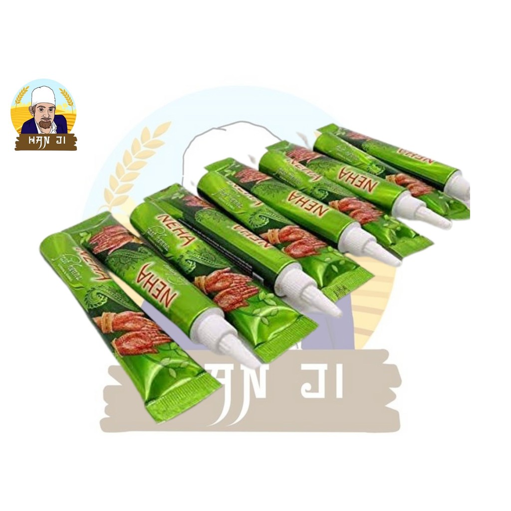 Neha Herbals Henna Cone Mehndi 25g | Shopee Singapore