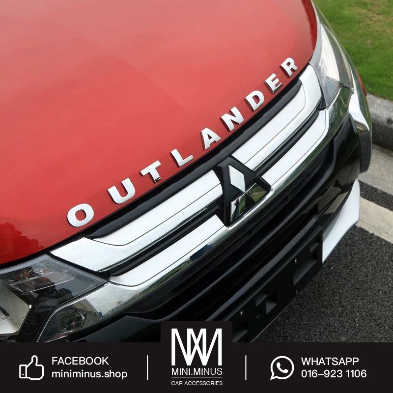 Mitsubishi Outlander Front Emblem | Shopee Singapore