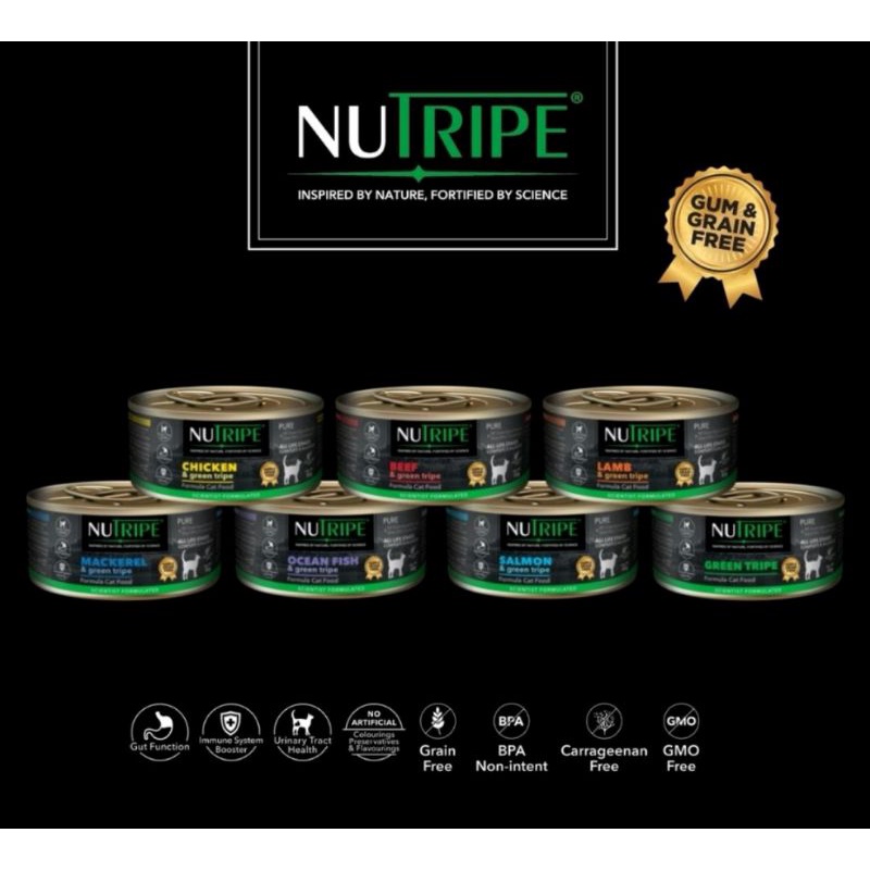 [Bundle of 24] Nutripe Pure CATS 95g | Shopee Singapore