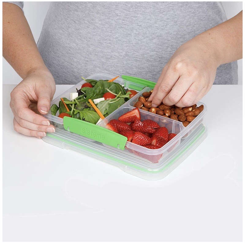Sistema To Go Multi Split Meal & Food Dividers & Clips | 820ml | Shopee ...