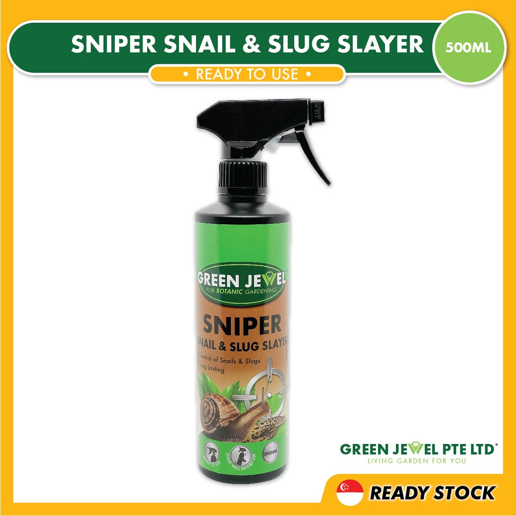 Green Jewel Sniper Snail & Slug Slayer - Control of Snails & Slugs ...