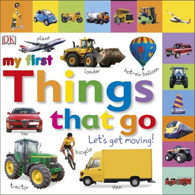 DK My First Things That Go Let's Get Moving | Shopee Singapore