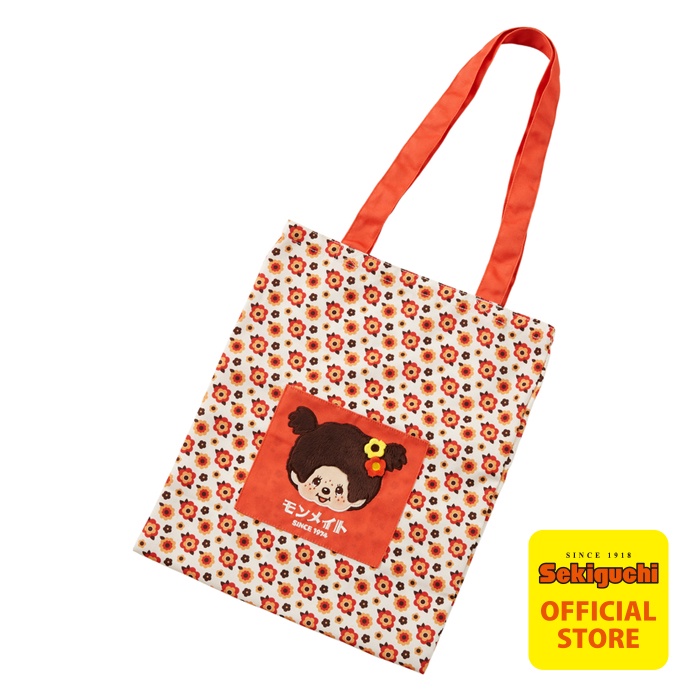 Sekiguchi Monchhichi Monmate Tote Bag With Pocket H38.5cm CNY New Year Gift Present School ...