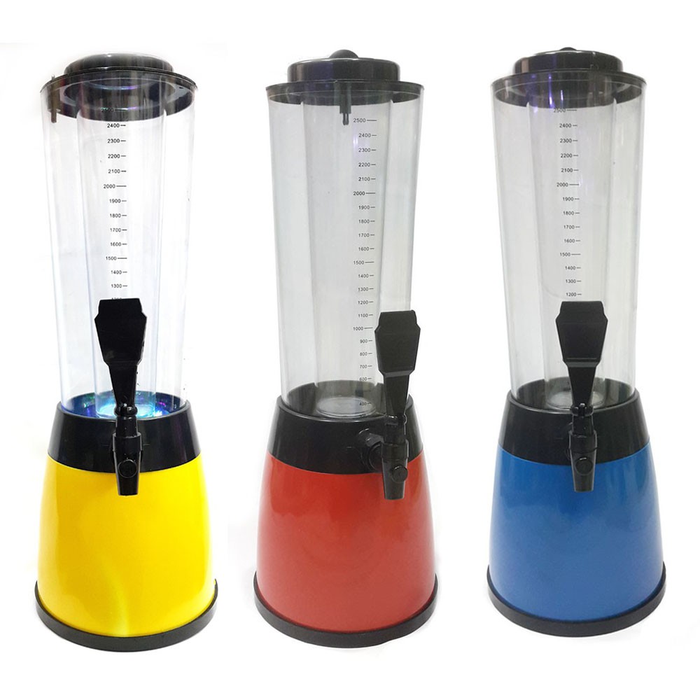 Beer Tower 2.5 Liters (Yellow Red Blue) | Shopee Singapore
