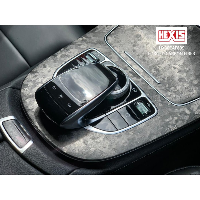 Hexis Black Forged Carbon Fiber Vinyl Wrap HX30CAF89S Premium Car Films ...